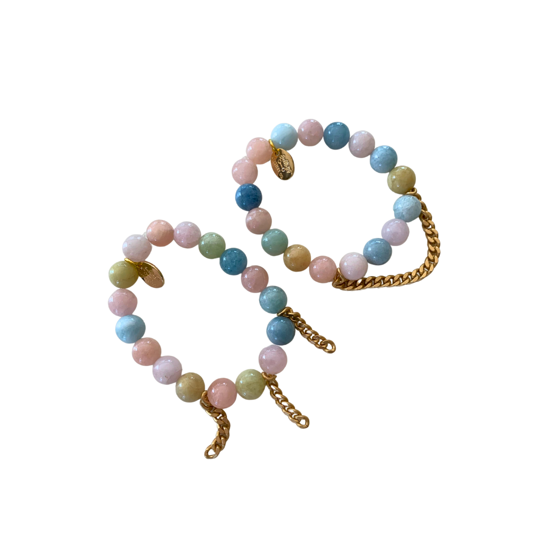 Pastel Chains – Snaffle Bit Bracelet Company