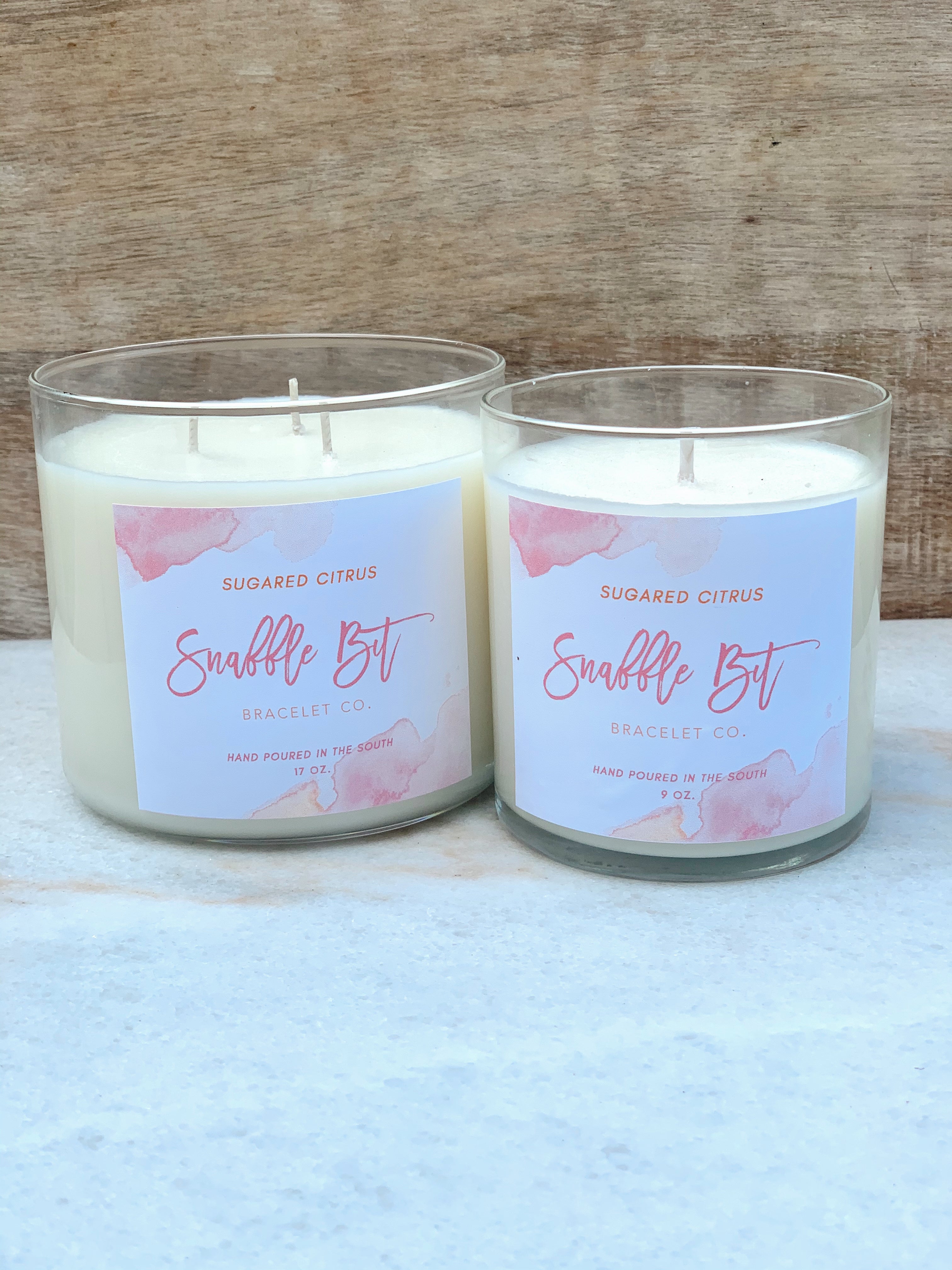 Snaffle Bit Triple Wick Candle – Snaffle Bit Bracelet Company