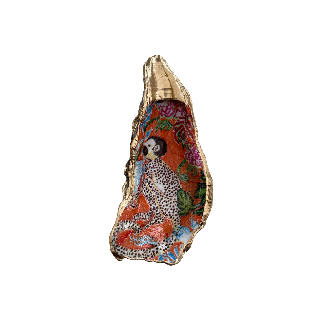 Chinoiserie Monkey Oyster Dish – Snaffle Bit Bracelet Company